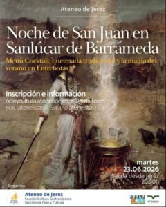 Noche de San Juan en Sanlúcar de Barrameda con el Ateneo de Jerez